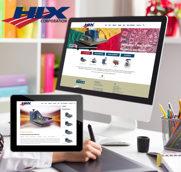 HIX Corp. Website - YellowDog Productions